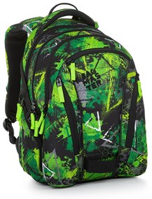Bagmaster BAG 23 A studentský batoh - zeleno černý