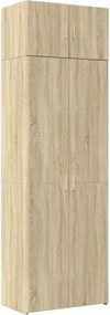 Úzká úložná dub sonoma 70x42,5x225 cm kompozitní dřevo 3281324