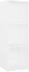 TV skříňky 2 ks bílé 107 x 35 x 37 cm dřevotříska 3079907