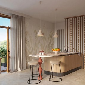 Sollux Lighting Závěsné svítidlo NOX 25 béžové