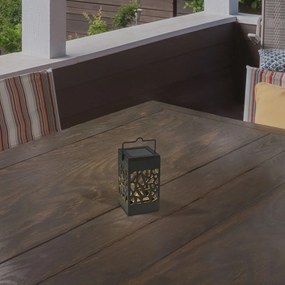Rabalux Černá LED solární zahradní lampa Mora 0,07W 8948