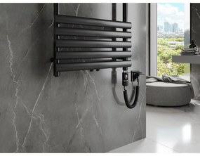 Mexen Jowisz, elektrické topné těleso 1200 x 600 mm, 600 W, černá, W107-1200-600-2600-70