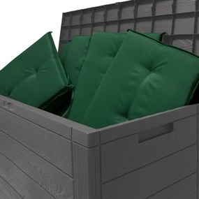 Zahradní úložný box Hill 280 L antracitový