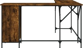 vidaXL Psací stůl 141 x 141 x 75 cm kompozitní dřevo [837599] Barva: Černá
