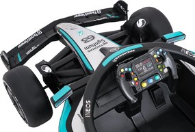 Ramiz Formule AMG Petronas F1 elektrické autíčko pro děti černé na dálkové ovládání + ovladač R/C