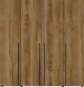 GiB Meble Šatní skříň DOMINO SZ4D Barva: gold baroque