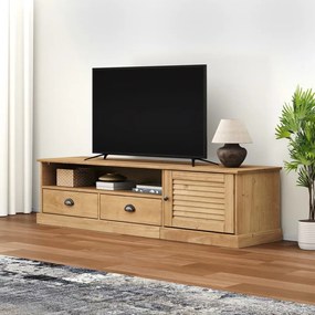 TV stolek VIGO - 156x40x40 cm - masivní borovice | přírodní