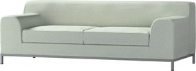 Potah na pohovku IKEA Kramfors 3-místná barva modrá látka pletený vzor