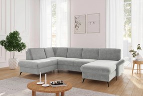 XXXLutz SEDACÍ SOUPRAVA, textil, světle šedá Sit & More - Sedací soupravy - 00014401619G