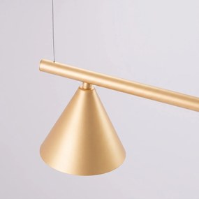 Sollux Lighting Lustr NOX 4L zlatý