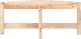 vidaXL Konferenční stolek 87 x 48 x 35 cm masivní borové dřevo [822322] Barva: Šedá