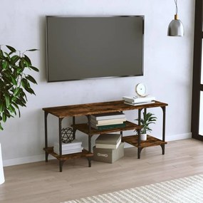 vidaXL TV skříňka 102 x 35 x 45,5 cm kompozitní dřevo [826333] Barva: kouřový dub