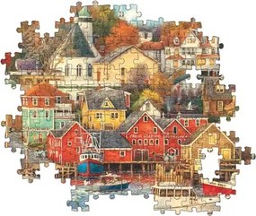 Clementoni PUZZLE Přístav dobrých časů / 1500 dílků / od 14 let
