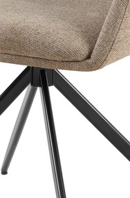Jídelní židle Olema látka – taupe