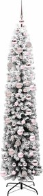 Umělý vánoční stromeček Zelená 180 cm PVC, ocel a plast 3395020