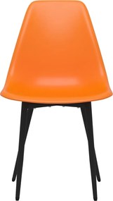 vidaXL Jídelní židle 4 ks PP [338061] Barva: Černá