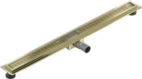 Mexen Flat M33 lineární odtok 90 cm, zlatý - 1533090-15