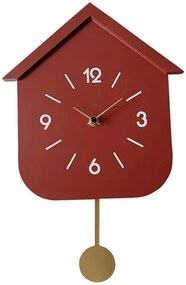 BIZZOTTO Nástěnné hodiny HOME cihlové 37,5 cm