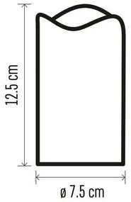 SADA 2x LED Vánoční dekorace 2xLED/2x2AA + dálkové ovládání