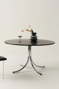 Kovový kulatý jídelní stůl ø 130 cm Chipley – Jotex