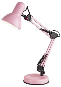 Brilagi - Stolní lampa ROMERO 1xE27/60W/230V růžová