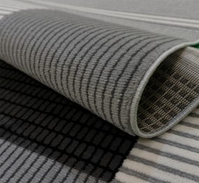 BE Koberec Lotus 9303 GREY - šedý obdélníkový Rozměr: 50x80 cm