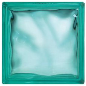 Luxfera Glassblocks turquoise 19x19x8 cm 1908WTURQUOISE