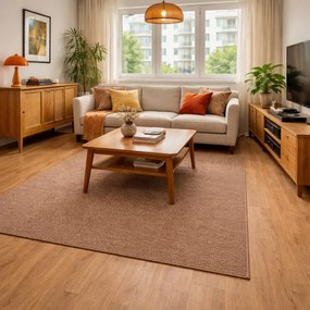 Condor Carpets, Kusový koberec Rambo-Bet 60, 80x200, hnědá, kancelář