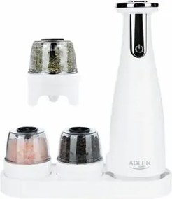 Adler AD 4449w bílá / Mlýnek na sůl a pepř / 150 ml / 1500 mAh