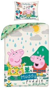 Povlečení Peppa Pig playtime Bavlna, 140/200, 70/90 cm