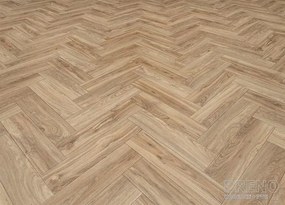 Breno PVC MAXIMA PLUS Estate Oak S611 – dřevěný dekor parket, šíře 400 cm
