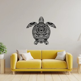 PIPPER. Samolepka na zeď "Mandala želva"