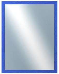 DANTIK - Zarámované zrcadlo - rozměr s rámem cca 70x90 cm z lišty RETRO modrá (2532)