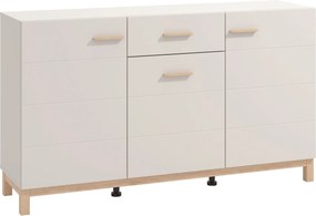 XXXLutz ŠIROKÁ KOMODA, kašmírová, dub artisan, 154/89/41,5 cm Hom`in - Široké komody - 000834014207
