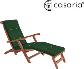 Detex Podsedák Zahradní lehátko zelená 184,5 × 43 × 5 cm