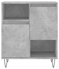 Příborník betonově šedý 60 x 35 x 70 cm kompozitní dřevo - Default Title