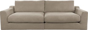 XXXLutz POHOVKA BIG SOFA, textil, šedohnědá Sit & More - Pohovky - 000144003405