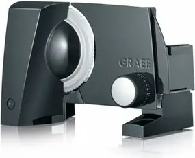 Graef SKS 10002 černá / Elektrický kráječ / 170W / tloušťka řezu 0-20