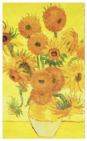 DIMEX | Vliesová fototapeta na zeď Slunečnice od Vincenta van Gogha MS-2-0252 | 225 x 250 cm | žlutá, oranžová, zelená