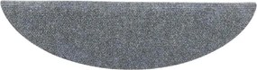 Samolepící nášlapy na schody 10 ks světle šedé 56x17x3 cm 149681