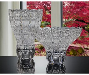 Bohemia Crystal Ručně vyráběná a ručně broušená váza 305mm