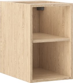 Mexen Box-A, otevřená skříňka s policí 30 cm, dub, 91AX2-0300-470-0-81