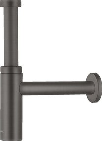 Hansgrohe Flowstar S, designový sifon, kartáčovaný černý chrom, HAN-52105340