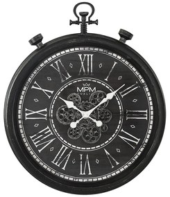 MPM Velké designové nástěnné hodiny v populárním vintage stylu E01.4326.90