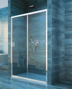 ROSS Sprchové posuvné dveře COOL 100 cm Výplň: čiré