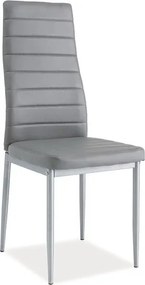 Casarredo - Komfort nábytek Jídelní židle H-261 Bis šedá/alu