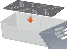 Ferplast Atlas Car Mini šedá / Přepravka pro psy a kočky / 72x41x51 cm