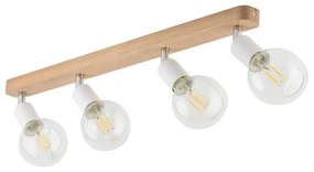 TK Lighting Bodové svítidlo SIMPLY WOOD 4xE27/15W/230V TK4751