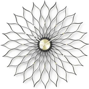 Sunflower Clock černá Vitra