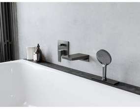Hansgrohe Raindance Select S Ruční sprcha 12,5 cm, kartáčovaný černý chrom 26530340